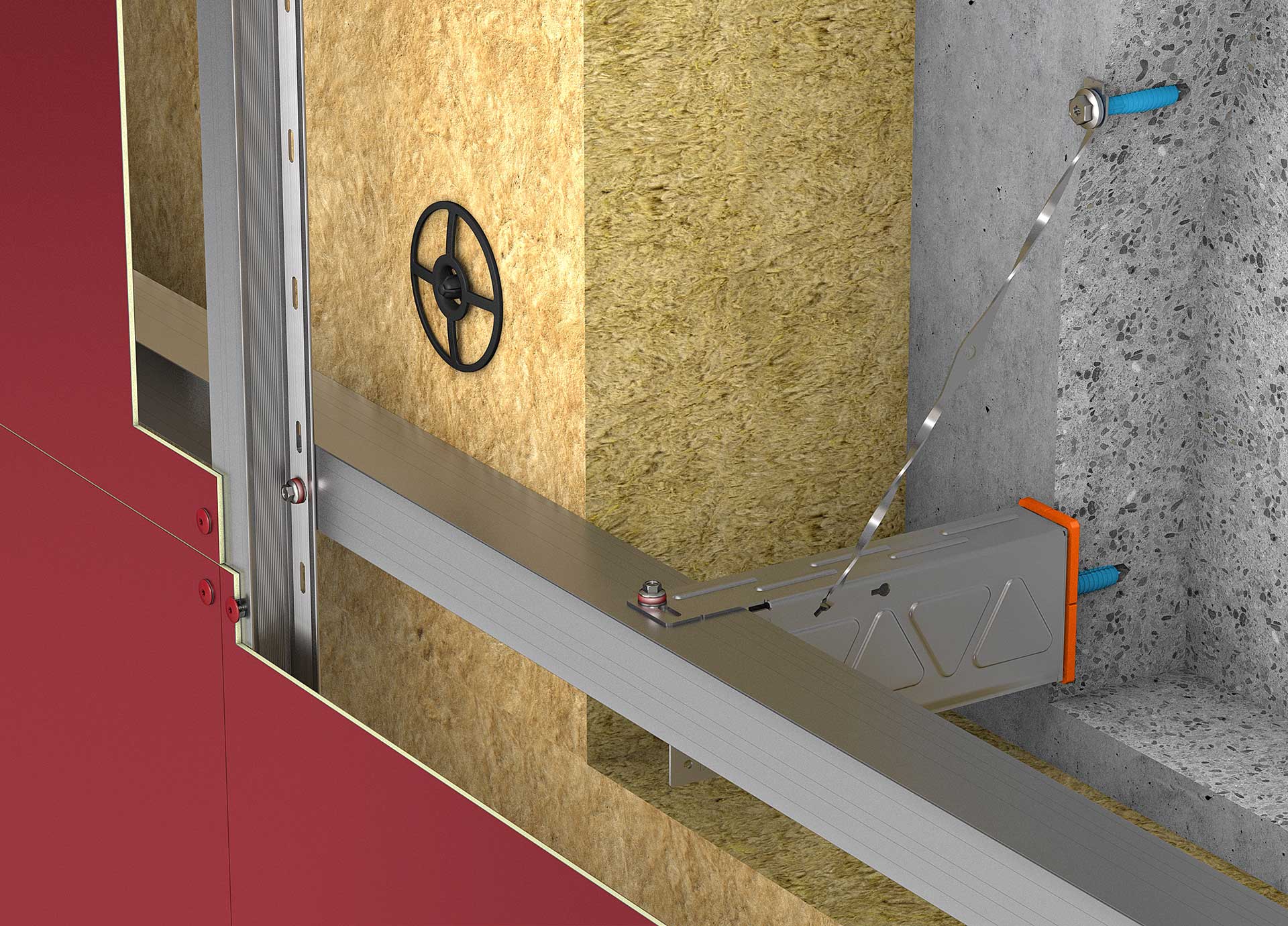EJOT CROSSFIX | Das Fassadensystem für die VHF | EJOT Austria