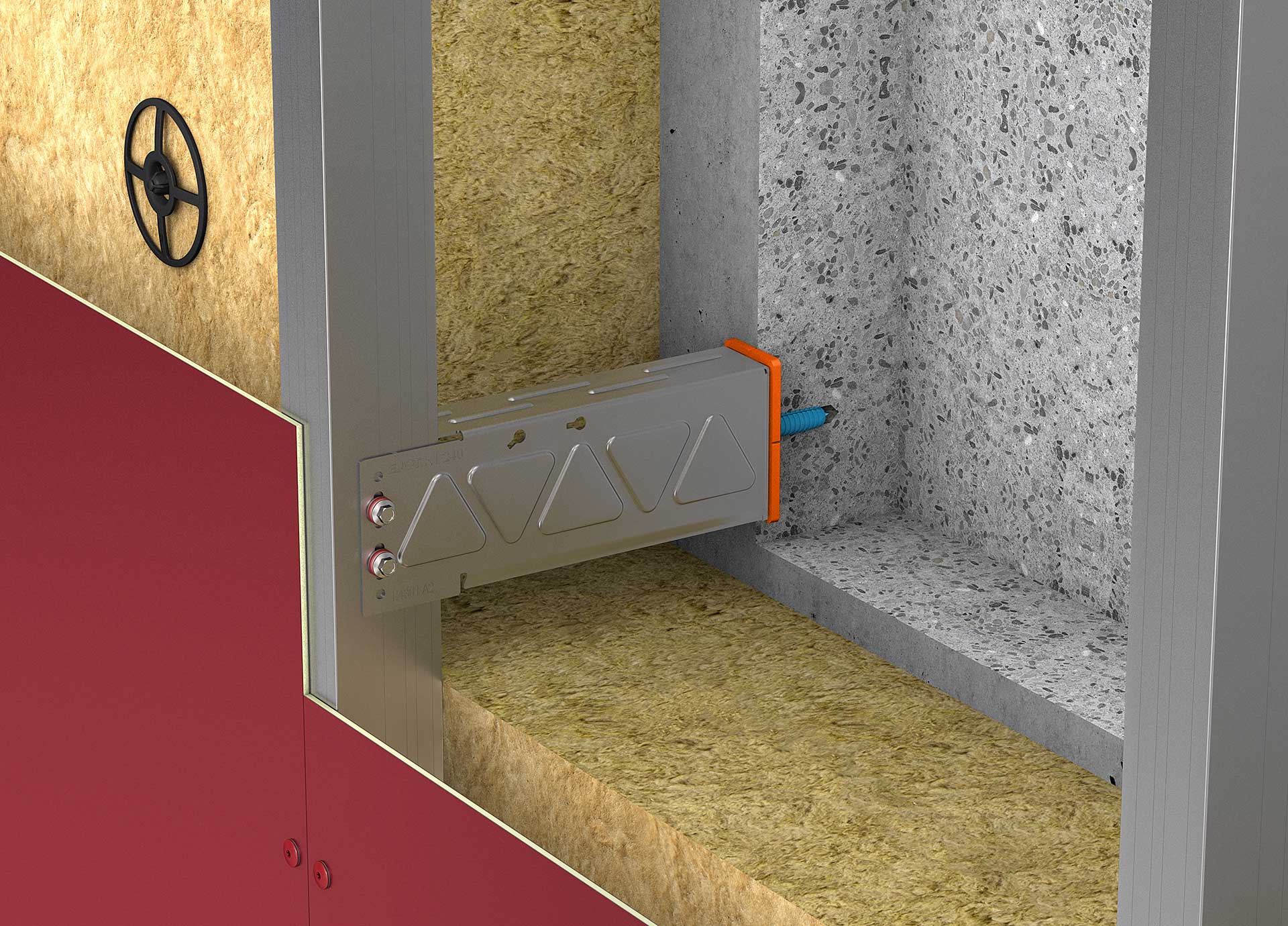 EJOT CROSSFIX | Das Fassadensystem für die VHF | EJOT Austria