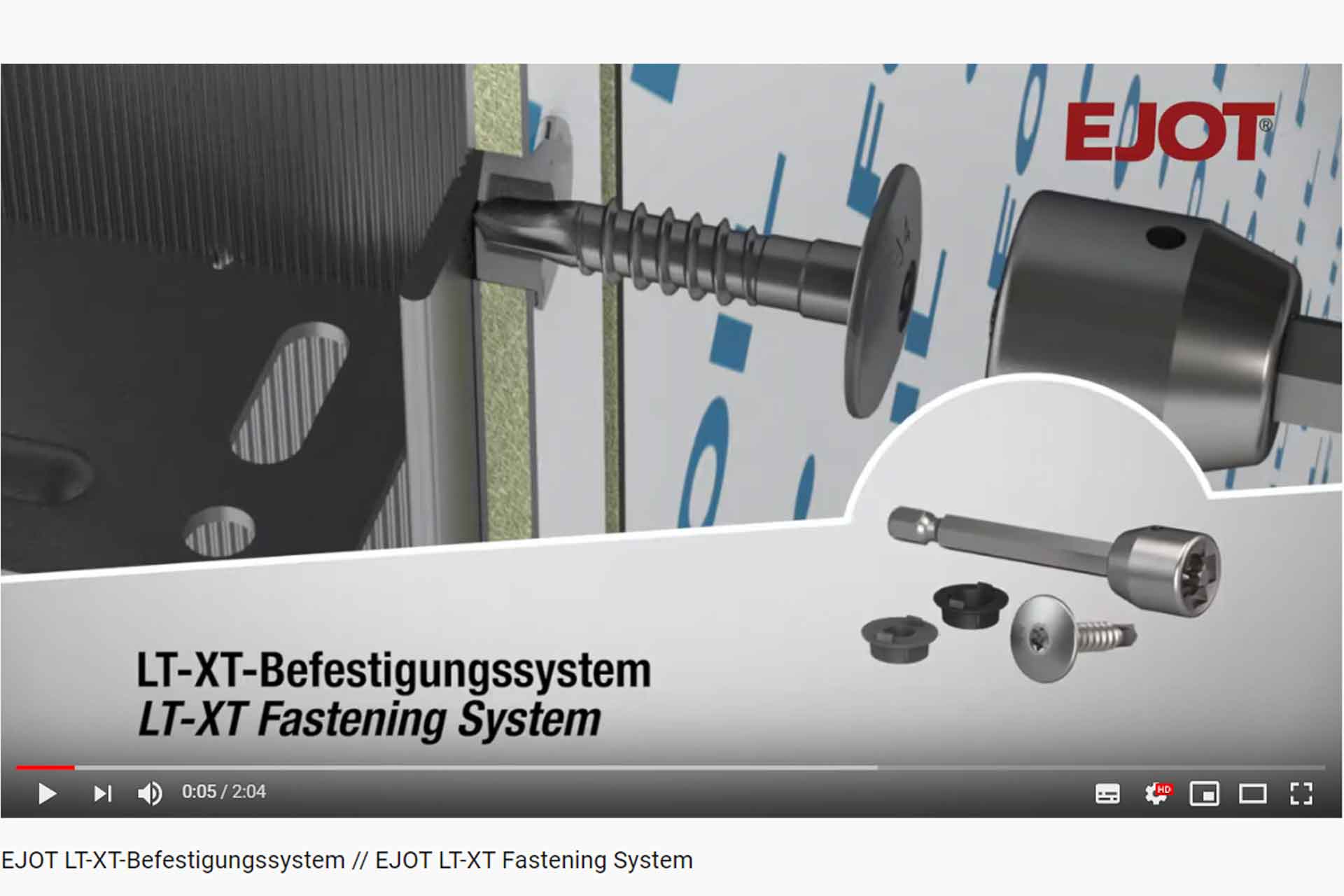 EJOT CROSSFIX | Das Fassadensystem für die VHF | EJOT Austria