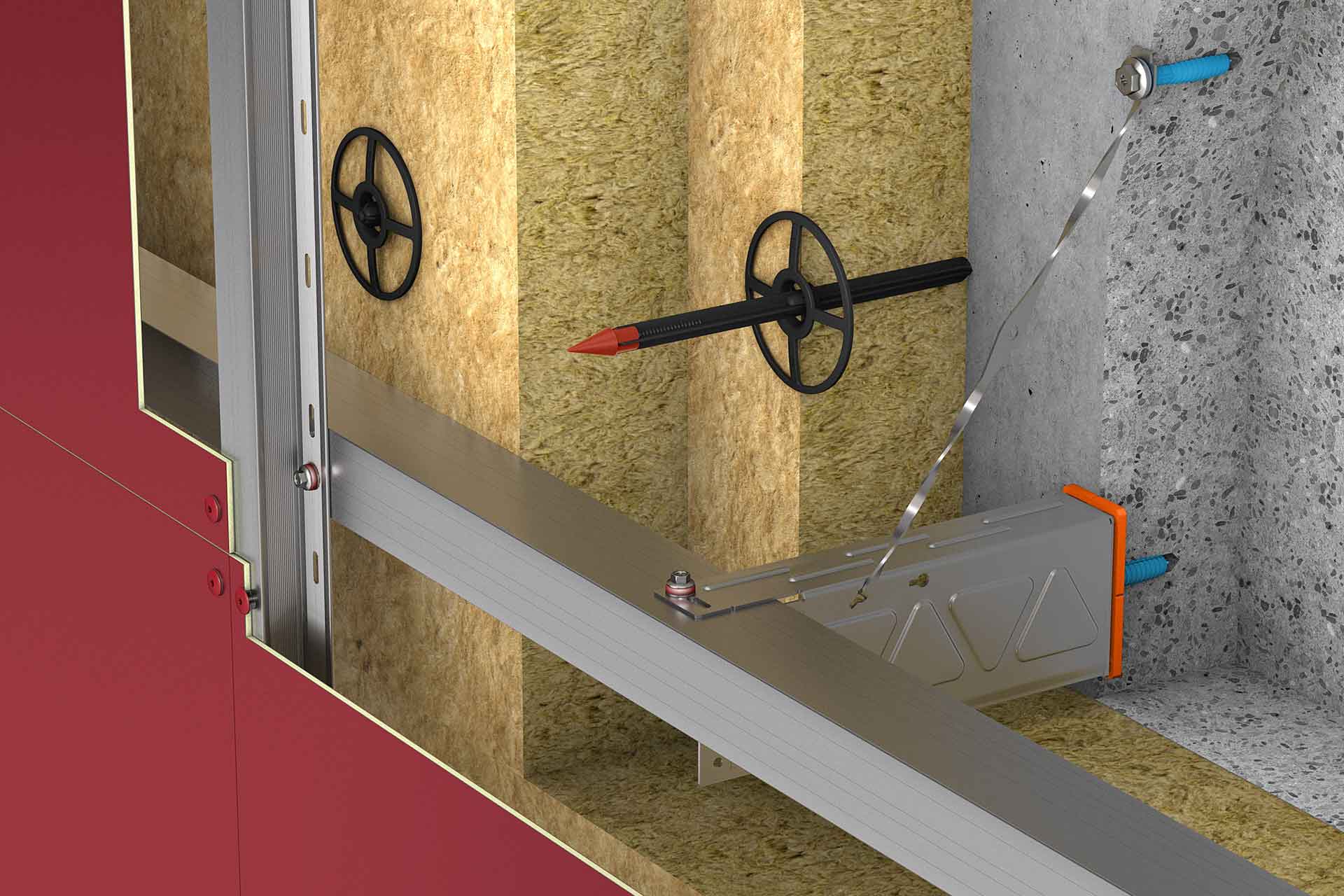 EJOT CROSSFIX | Das Fassadensystem für die VHF | EJOT Austria